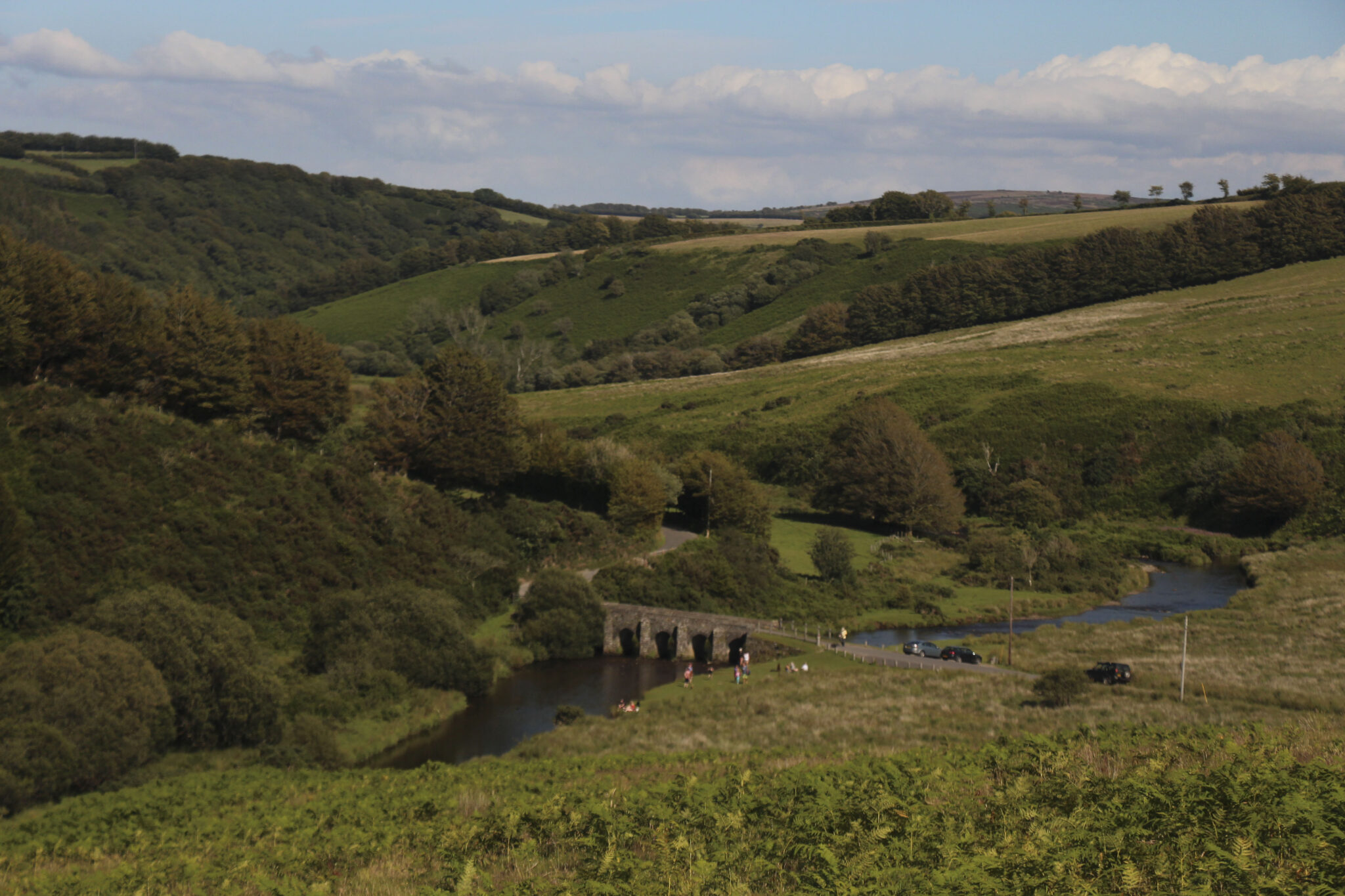 Out And About at Landacre Bridge - The Old Quarry Somerset